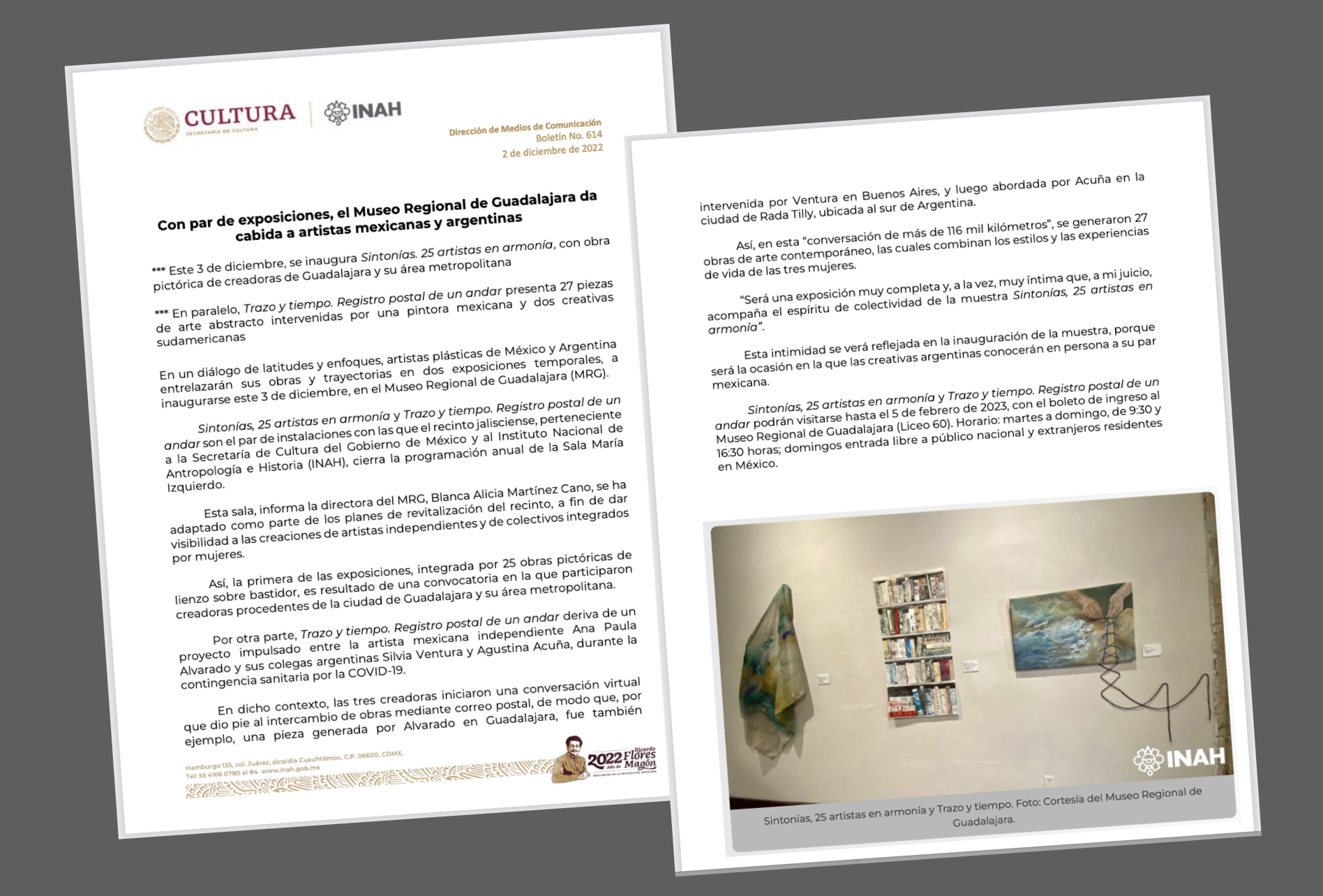Tres Columnas Arte Ana Paula Alvarado Castro